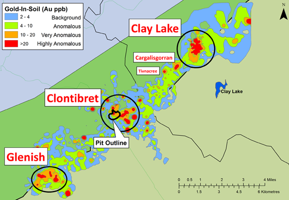New gold drill targets identified from deep overburden sampling at ...